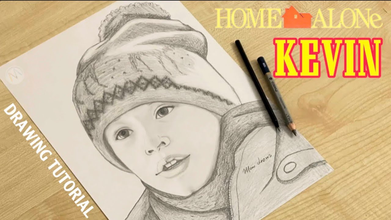 How To Draw Kevin McCallister / Home Alone - YouTube