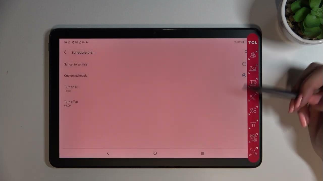 How to Enable Night Mode on TCL NxtPaper 10s - Turn On Eye Comfort Mode ...