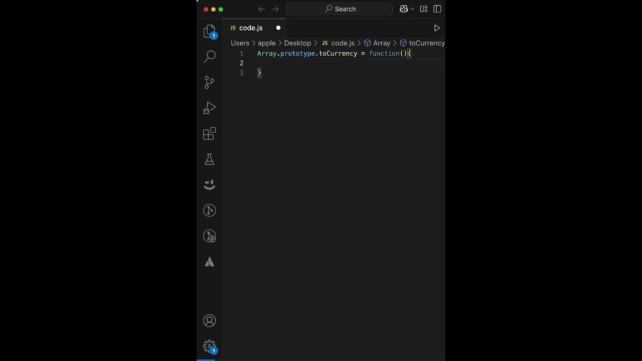 JavaScript Array.prototype – Custom Methods #shorts - YouTube