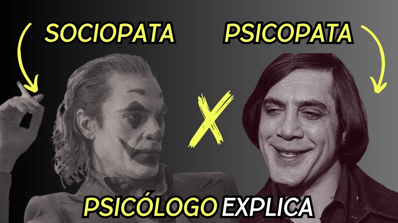 Sociopata VS Psicopata | Qual a diferença? - Psicólogo Explica - YouTube