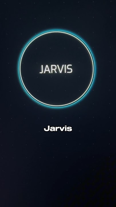 How to create Jarvis from Iron Man #jarvis #ai #marvel #ironman - YouTube