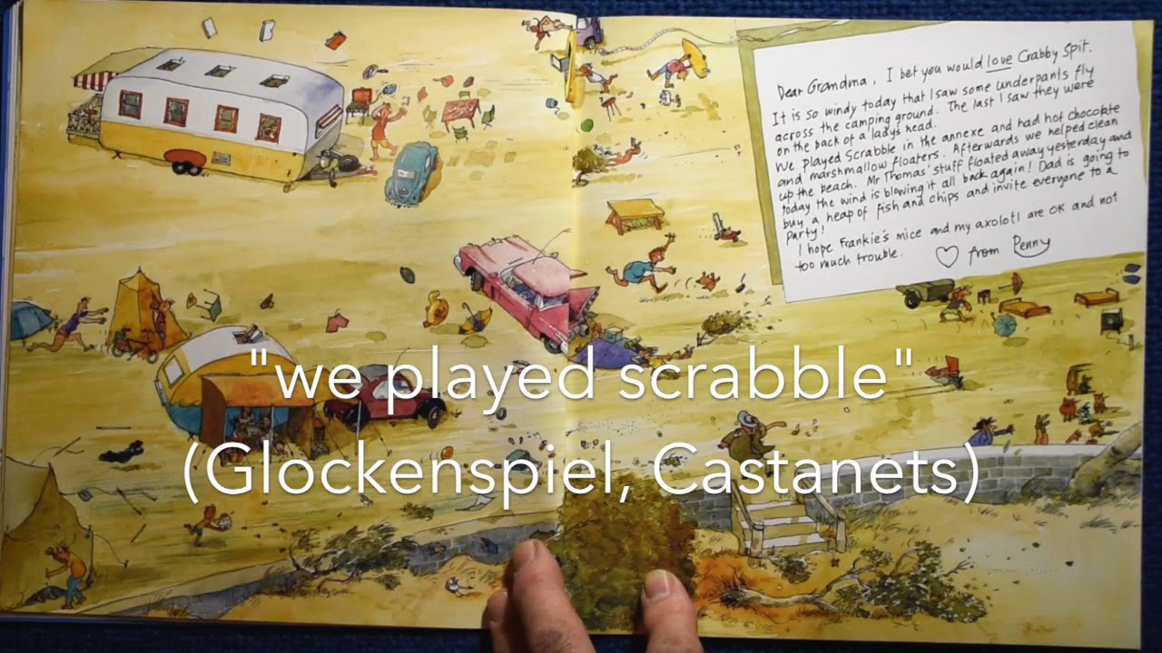 Soundscape: 'At The Beach' by Roland Harvey - YouTube