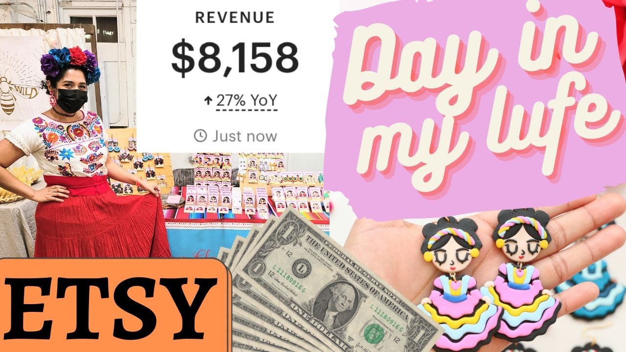 How I turned my Etsy Shop into my full time Job | A Day in the Life of ...