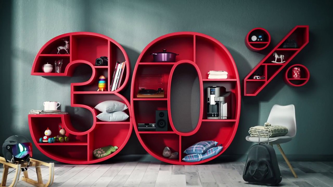 3Ds Max seiling advertising discounts preview 30% render - YouTube