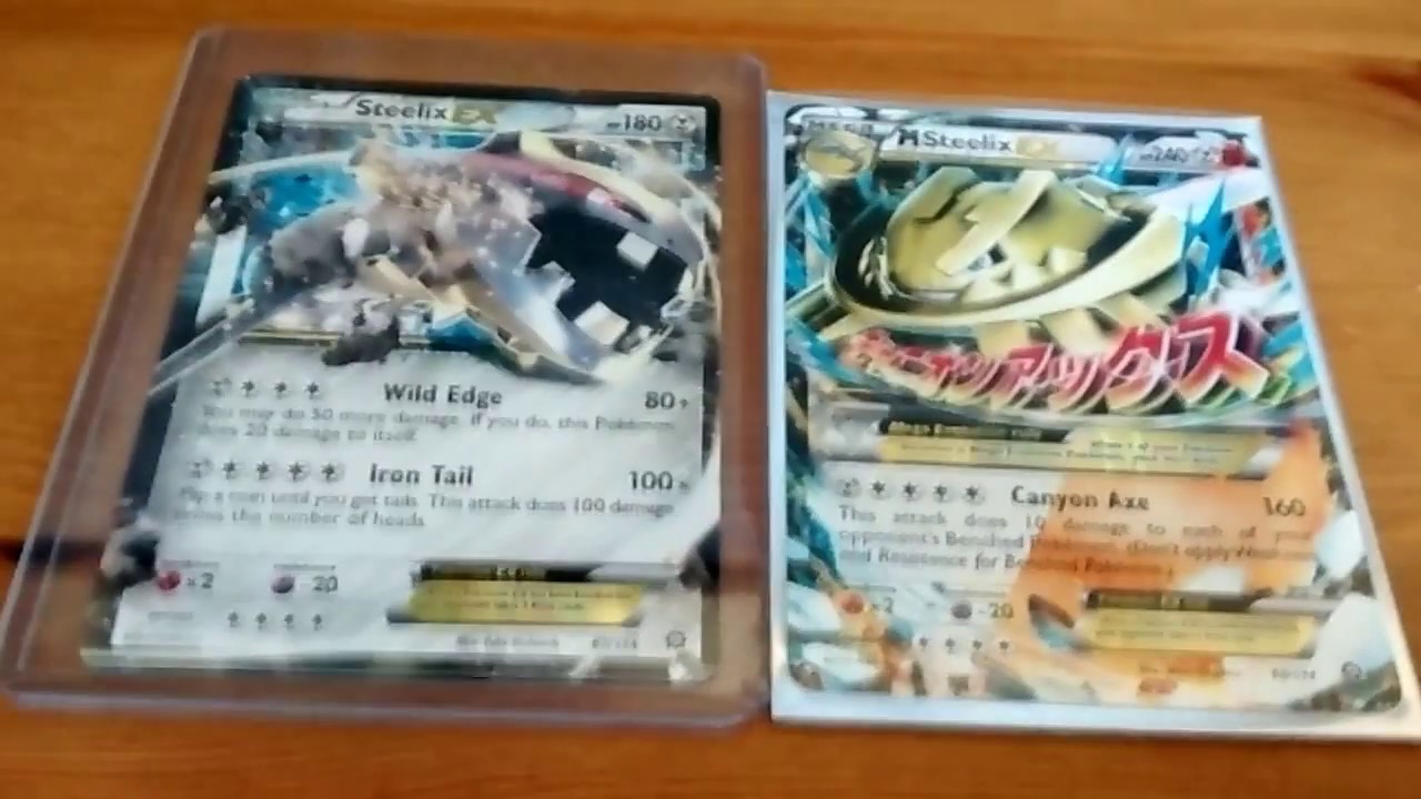 Pokemon Pulls: Steelix Ex and Mega Steelix EX cards!! SO EXCITED ...