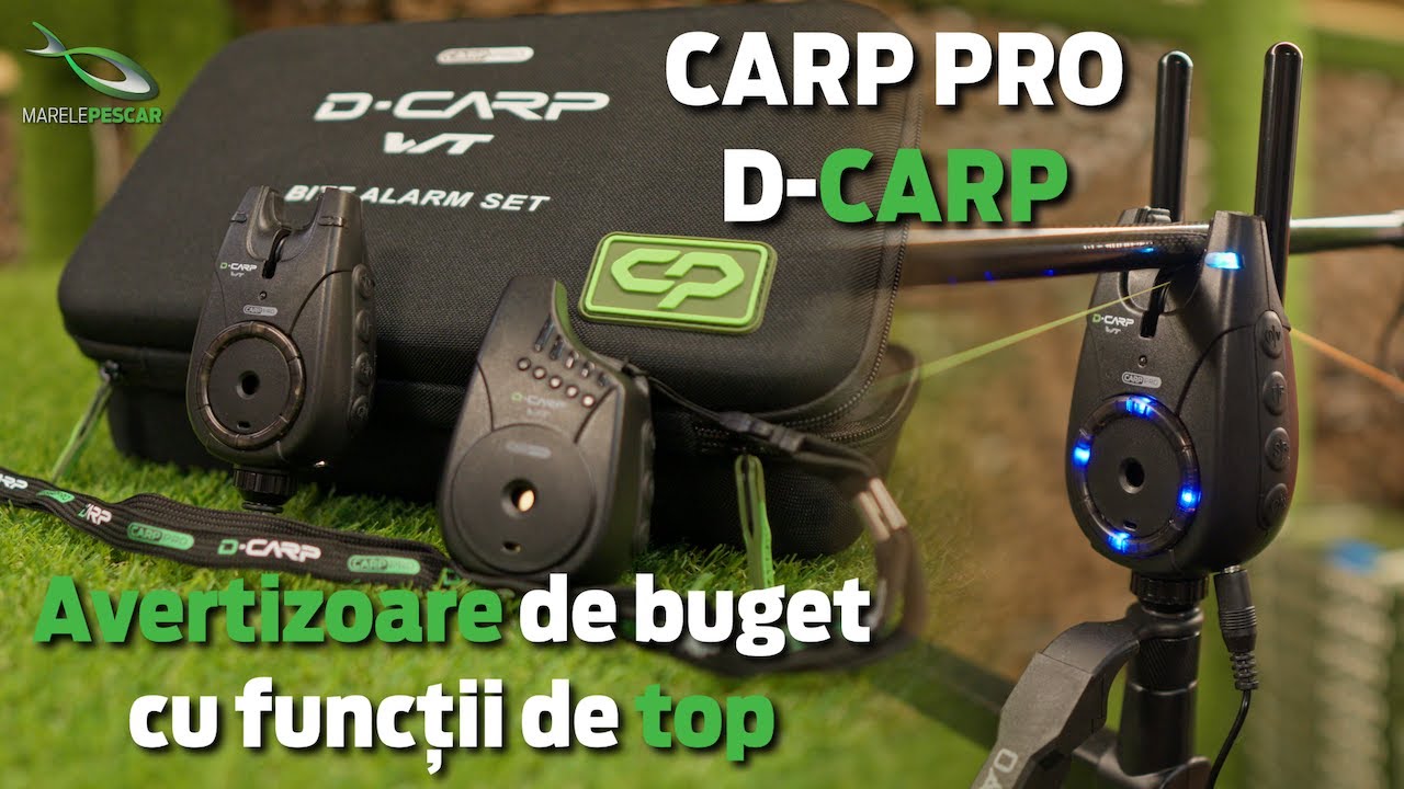 Set Avertizoare Carp Pro D-Carp | MarelePescar | Ionel Iancu - YouTube