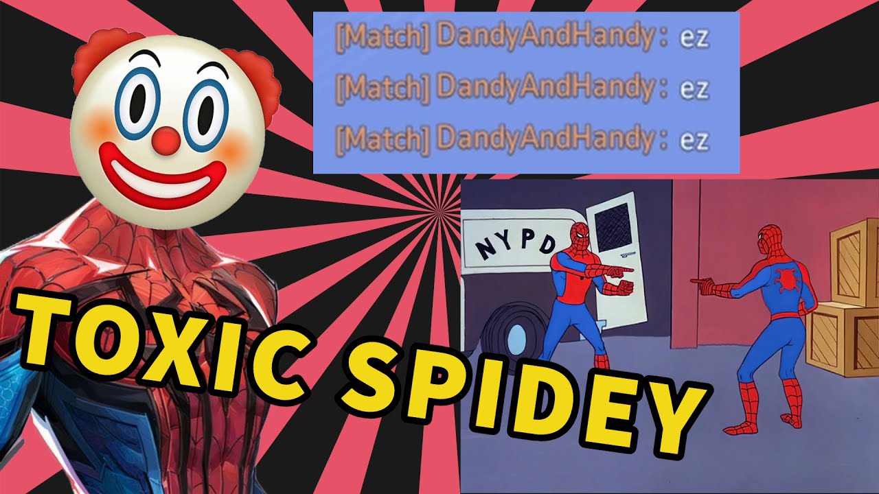 Destroying A Toxic Spider-Man In Marvel Rivals Ranked, (don't be like ...