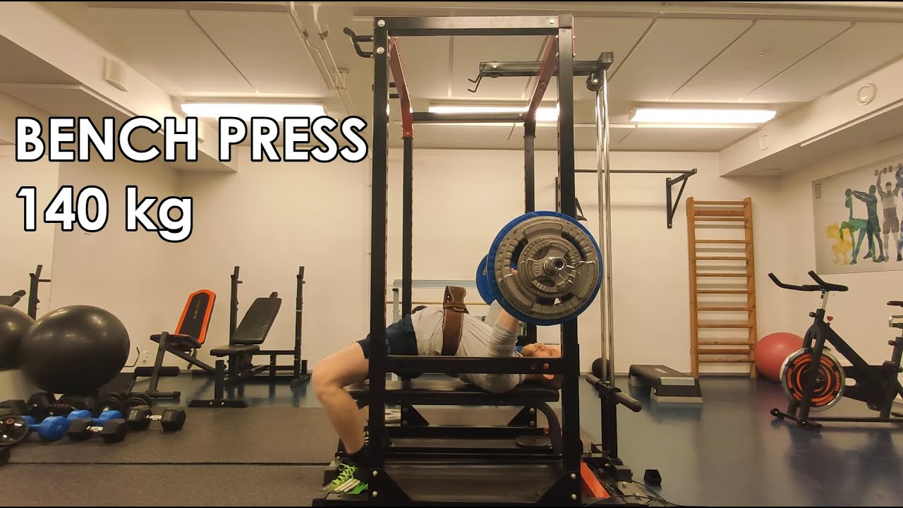 Bench Press New 1RM PR | 130 and 140kg - YouTube