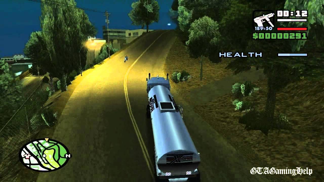 GTA San Andreas - Mission 29 - First Date/Tanker Commander (PC) - YouTube