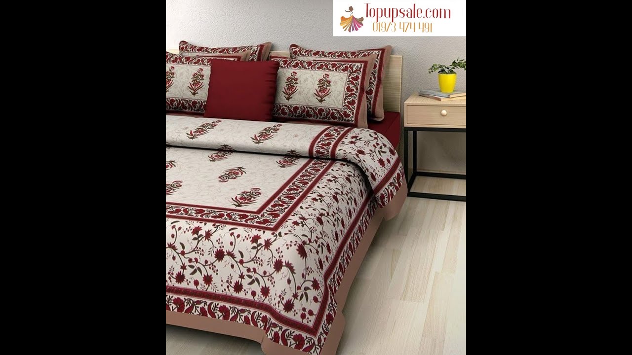 High quality bed sheet। Most beautiful bedsheet। Luxury Bed Sheet Price ...