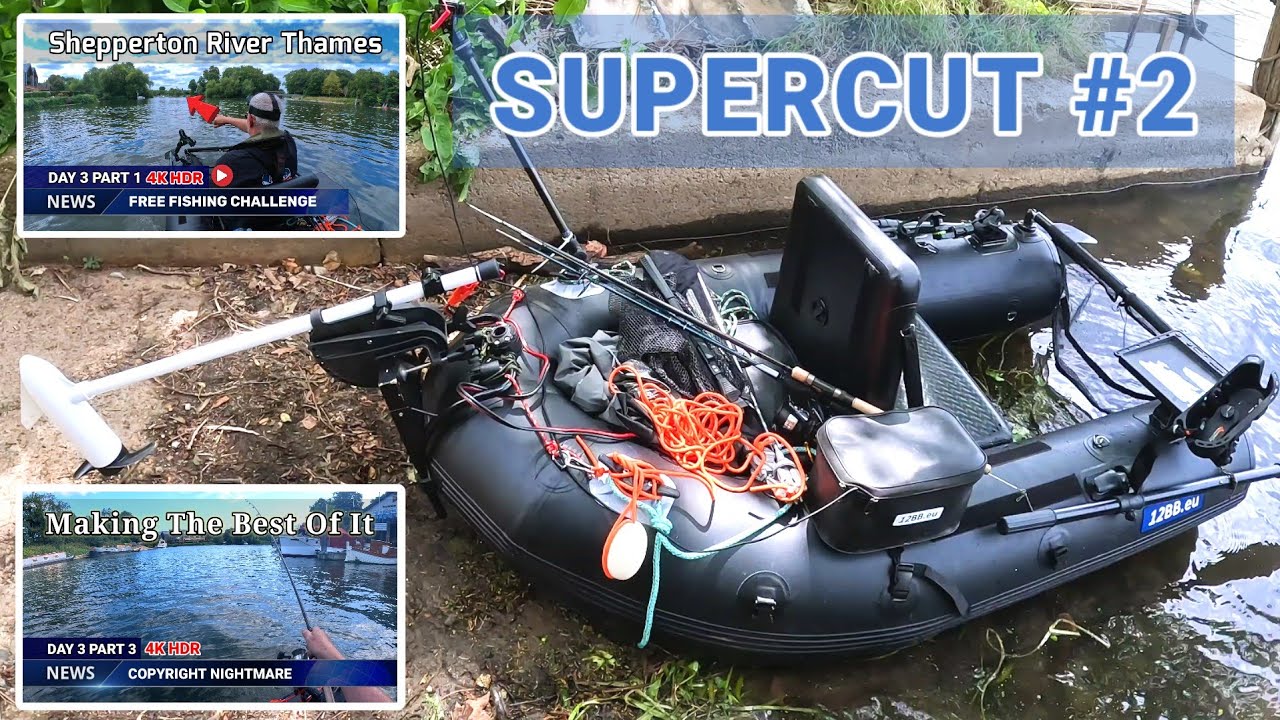 Free Specimen River Fishing SUPERCUT PT4-6 Shepperton Weir #floattube ...