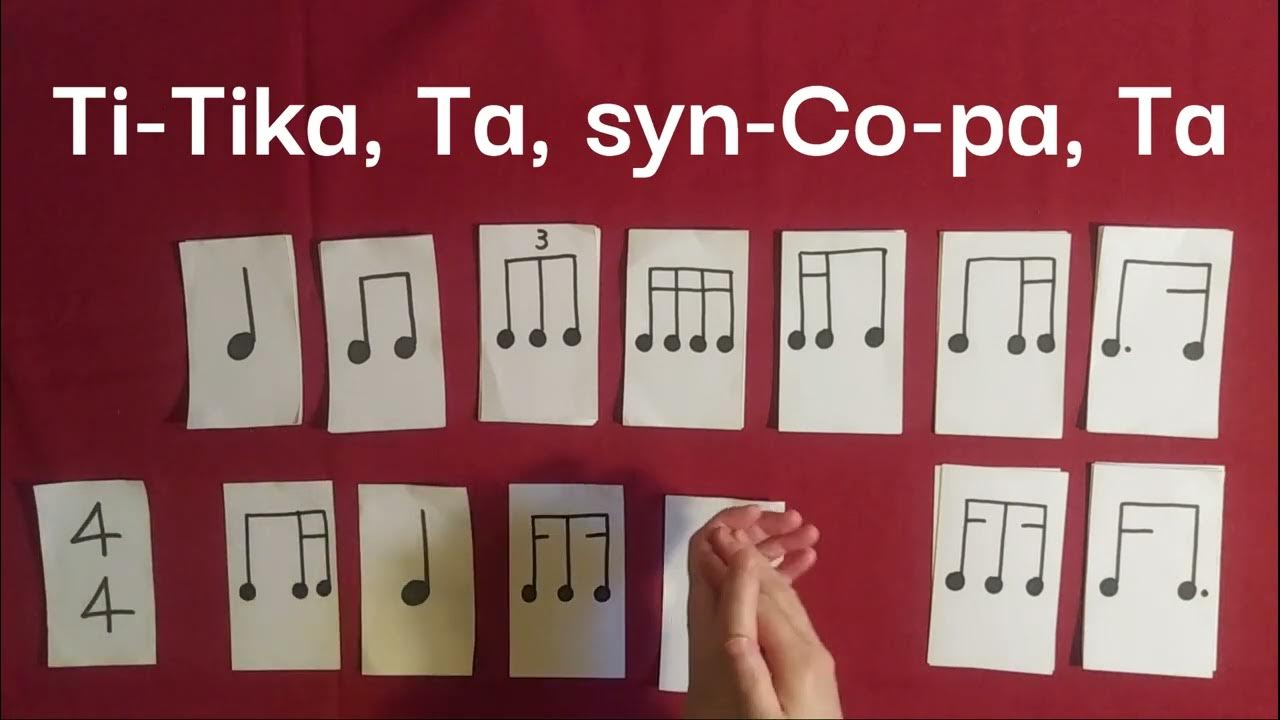 Rhythm Game No.8 Syncopation -16th, 8th, 16th notes pattern- - YouTube