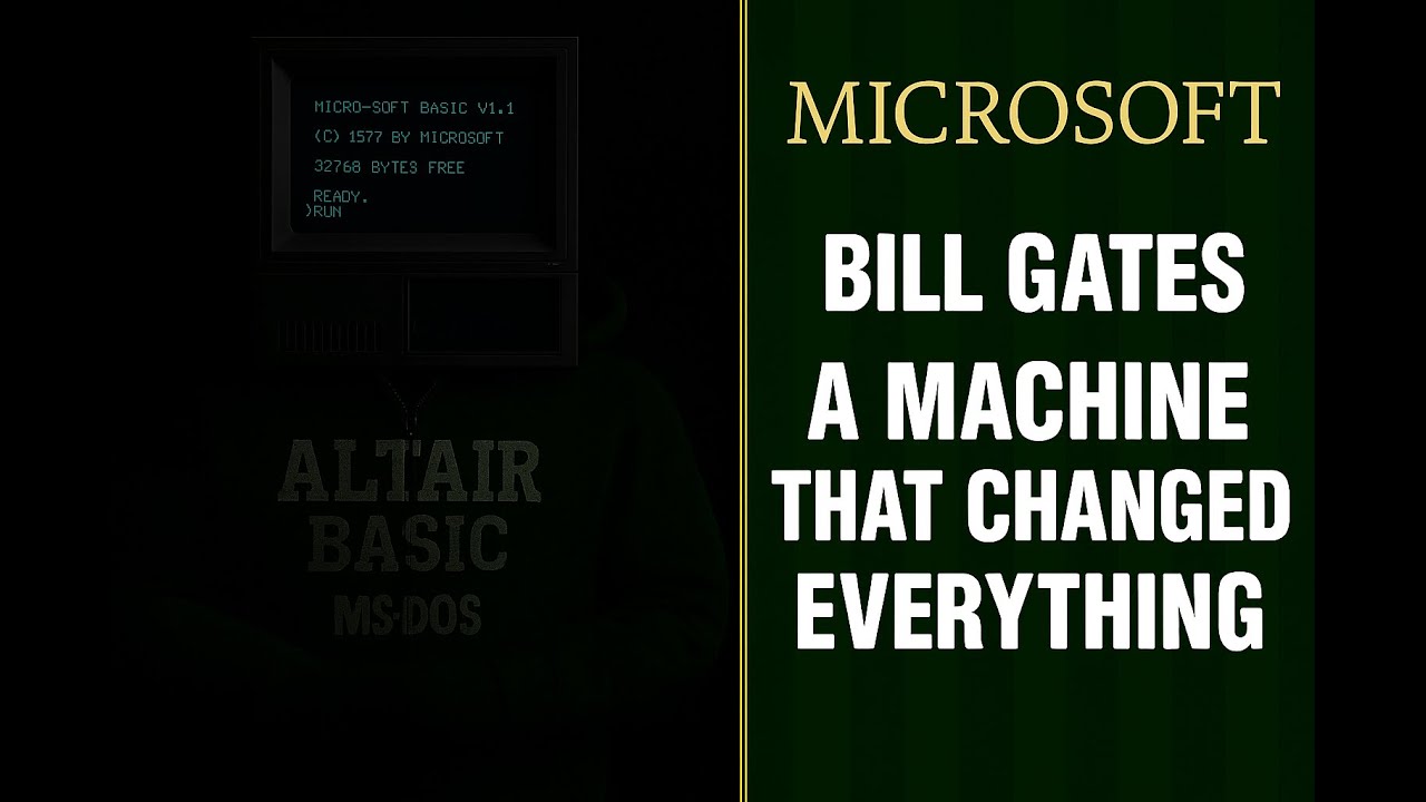 Altair BASIC and Bill Gates: How Microsoft Began - YouTube