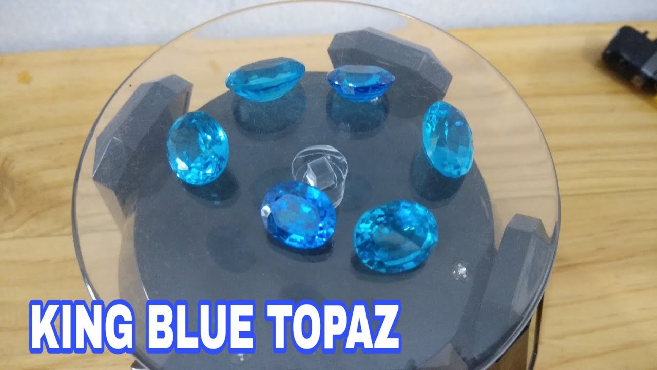 KING BLUE TOPAZ(SOLD) 🔴 - YouTube