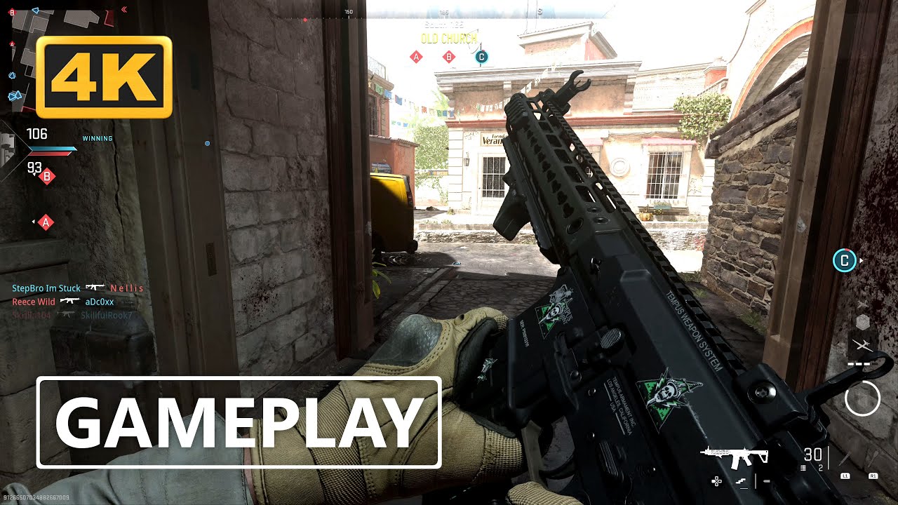 Modern Warfare 2 Multiplayer Gameplay 4K - YouTube