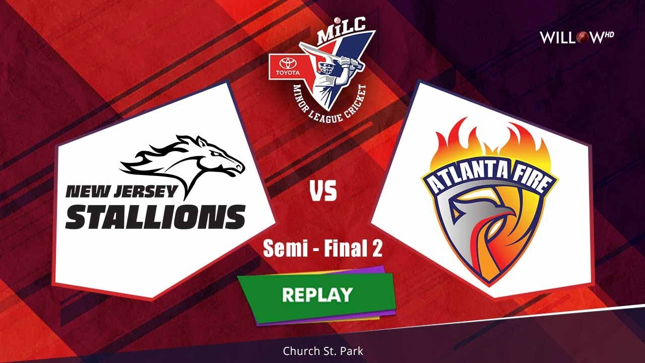 Semi - Final 2 : New Jersey stallions vs Atlanta Fire | MiLC 2022 - YouTube