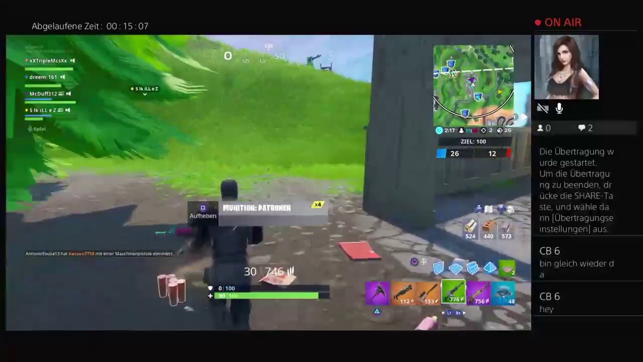 when girls play fortnite - YouTube