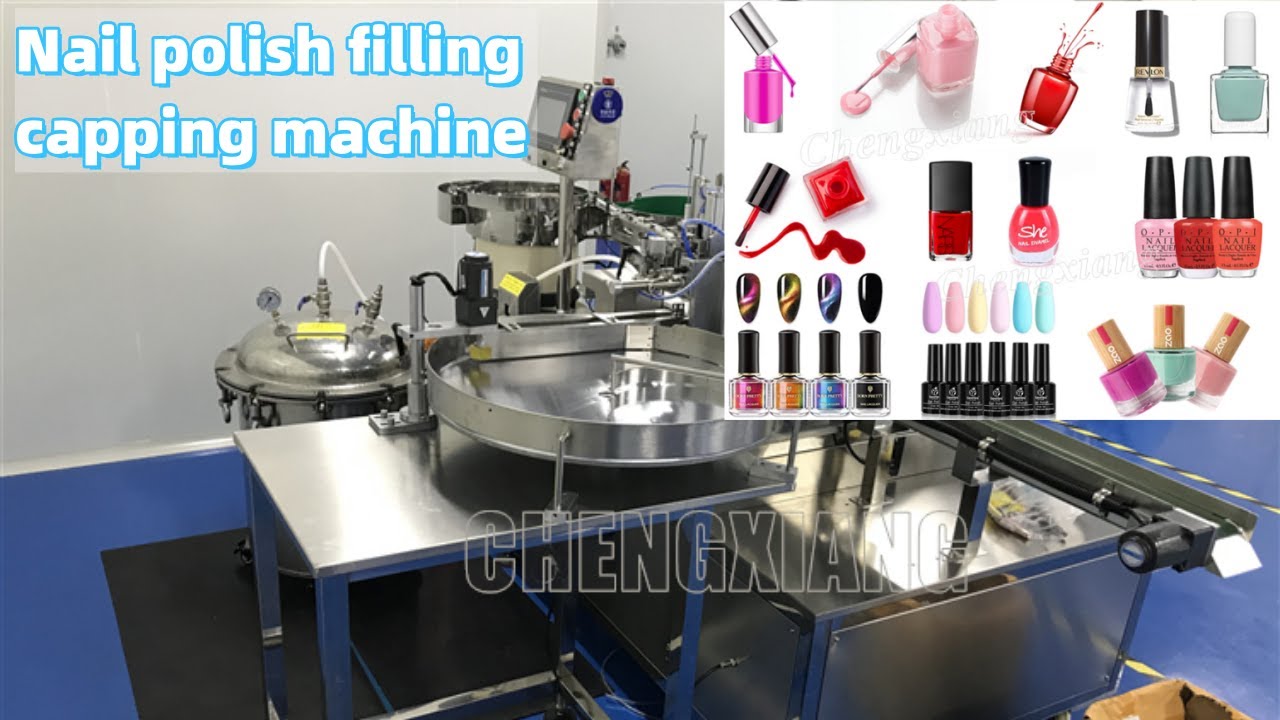 Nail polish filling capping machine | Nail polish filling equipment ...