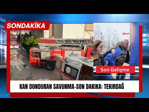 Tekirdağ - Teyzesini öldürüp, cesedini kolonya dökerek ateşe veren sanık: Beni yönlendirdiler