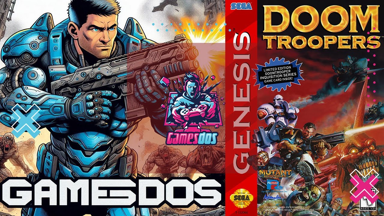 Doom Troopers Gameplay Mega Drive - Genesis HD 1080p - YouTube