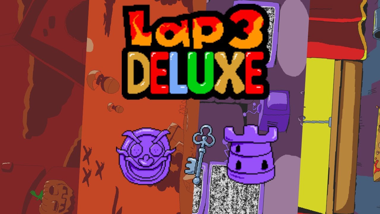 Lap 3 Deluxe - Floor 5 All Lap 3 P Ranks And Key Routes (Pizza Tower ...