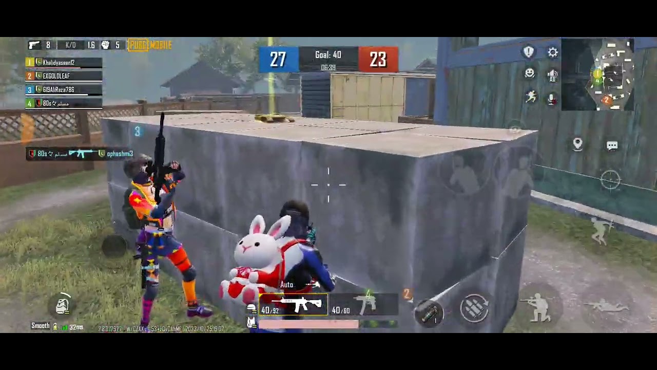 tdm PUBG mobile m416 1 vs 4 - YouTube