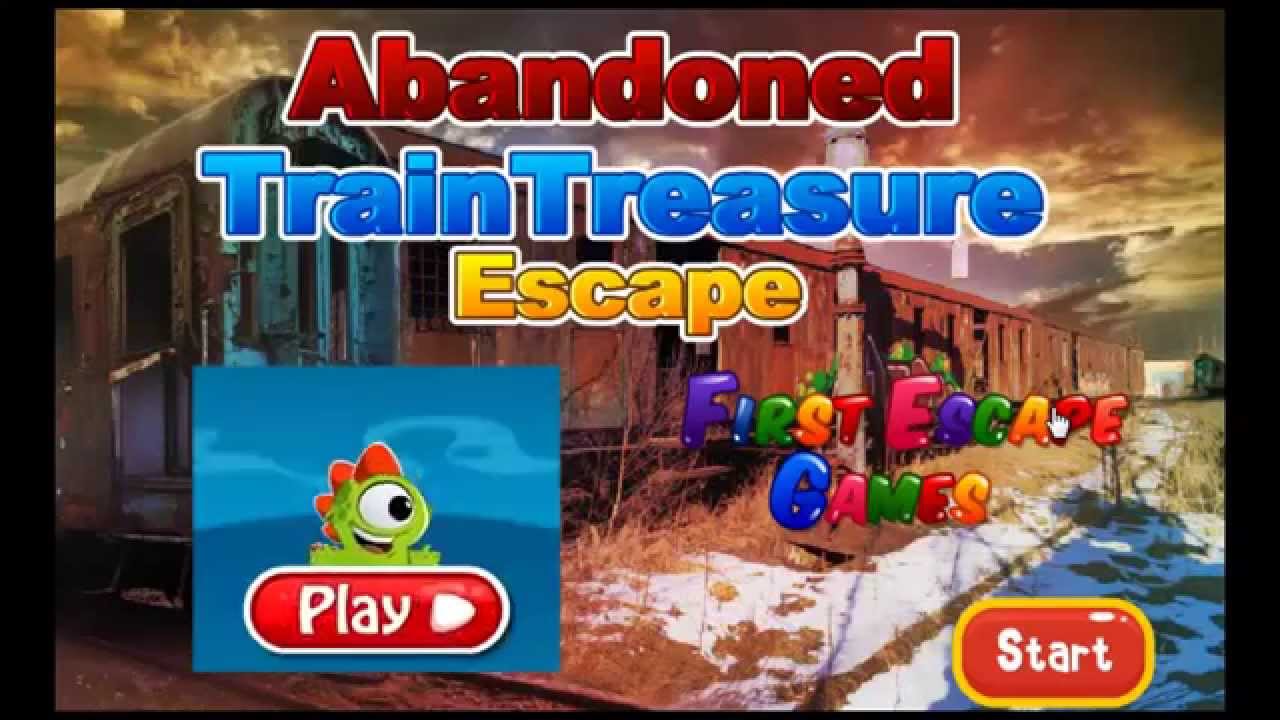 Abandoned Train Treasure Escape - Walk Through First Escape Games - YouTube