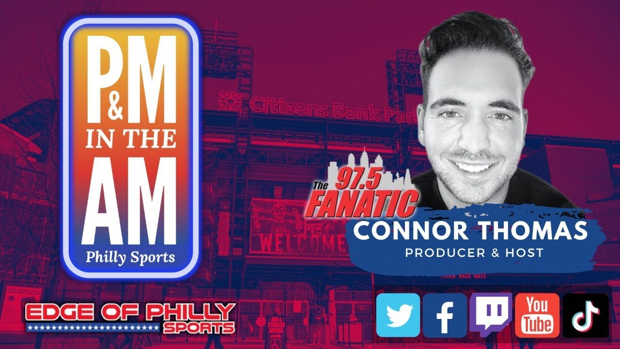 Connor Thomas from 97.5 the Fanatic talks Sixers vs Nets Playoffs | PM ...