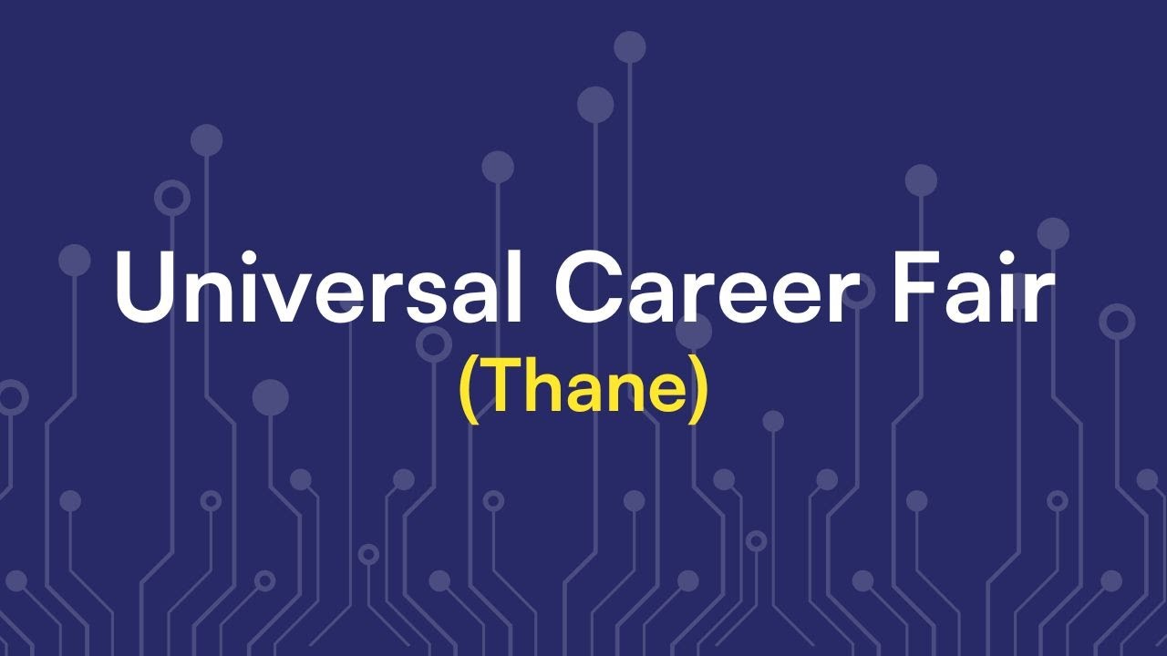 Universal High School Thane Career Fair 2024 - YouTube