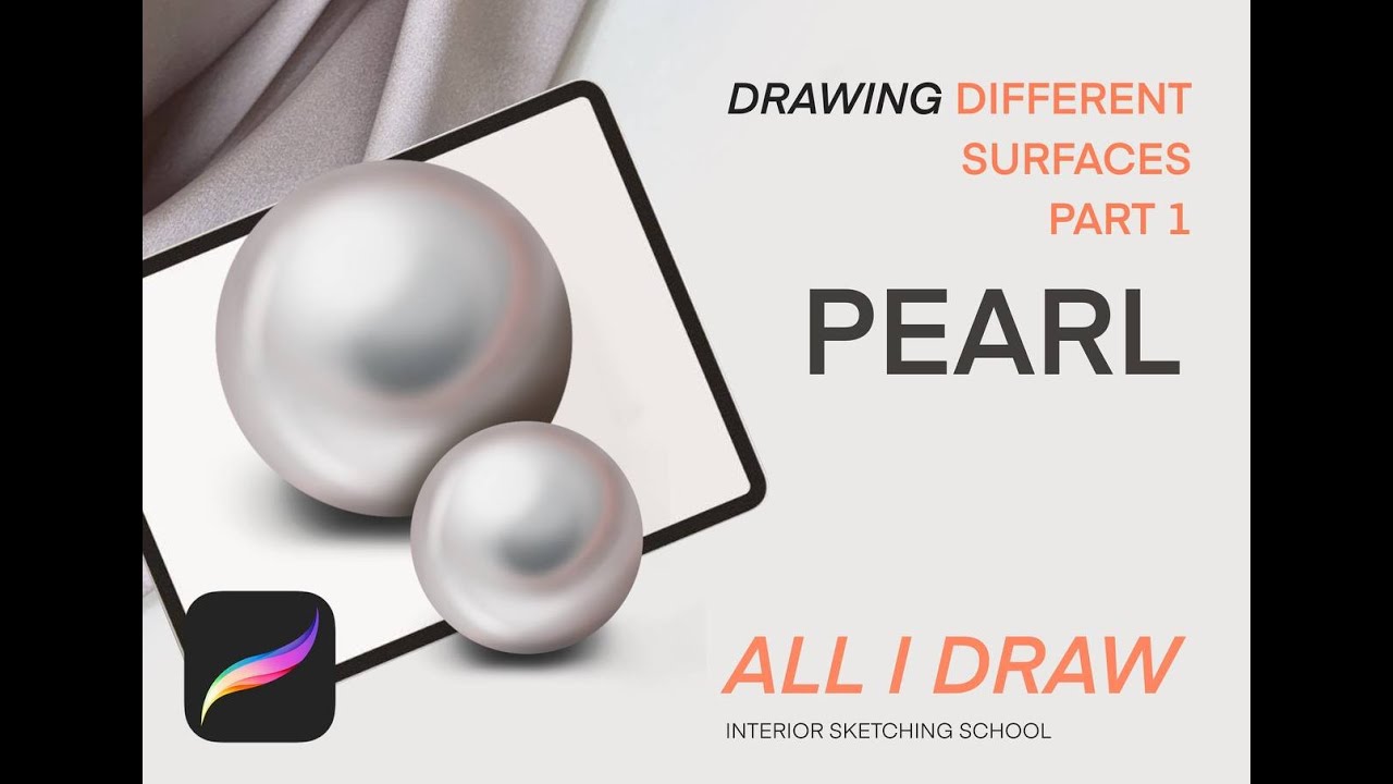 How To Draw Pearls On Procreate