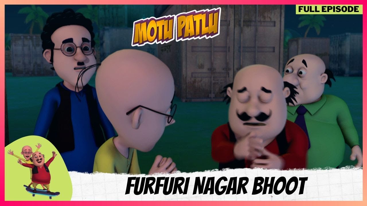 Motu Patlu | मोटू पतलू | Full Episode | Furfuri Nagar Bhoot - YouTube