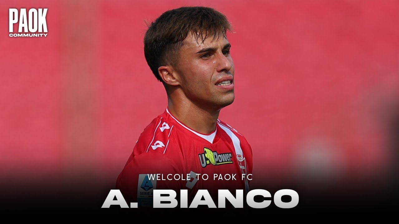 Alessandro Bianco | Welcome to PAOK FC | Goals, Skills, Assists - YouTube