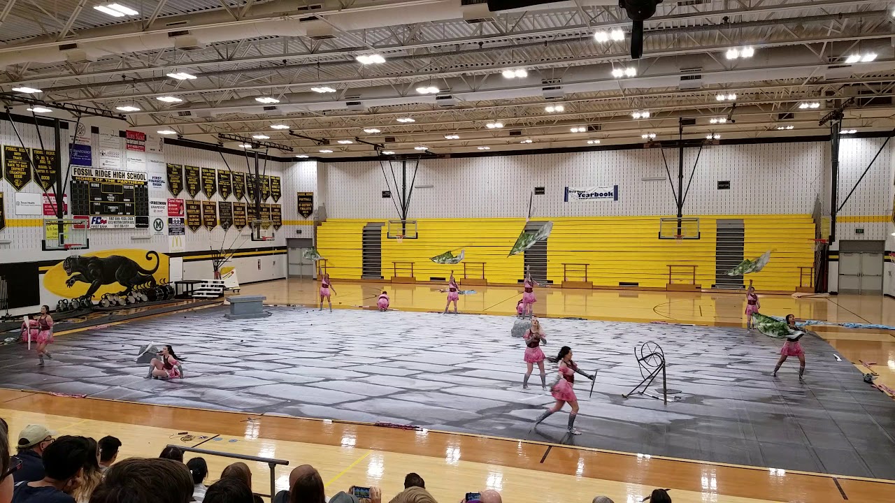 Fossil Ridge High School Winter Guard 2018 - YouTube