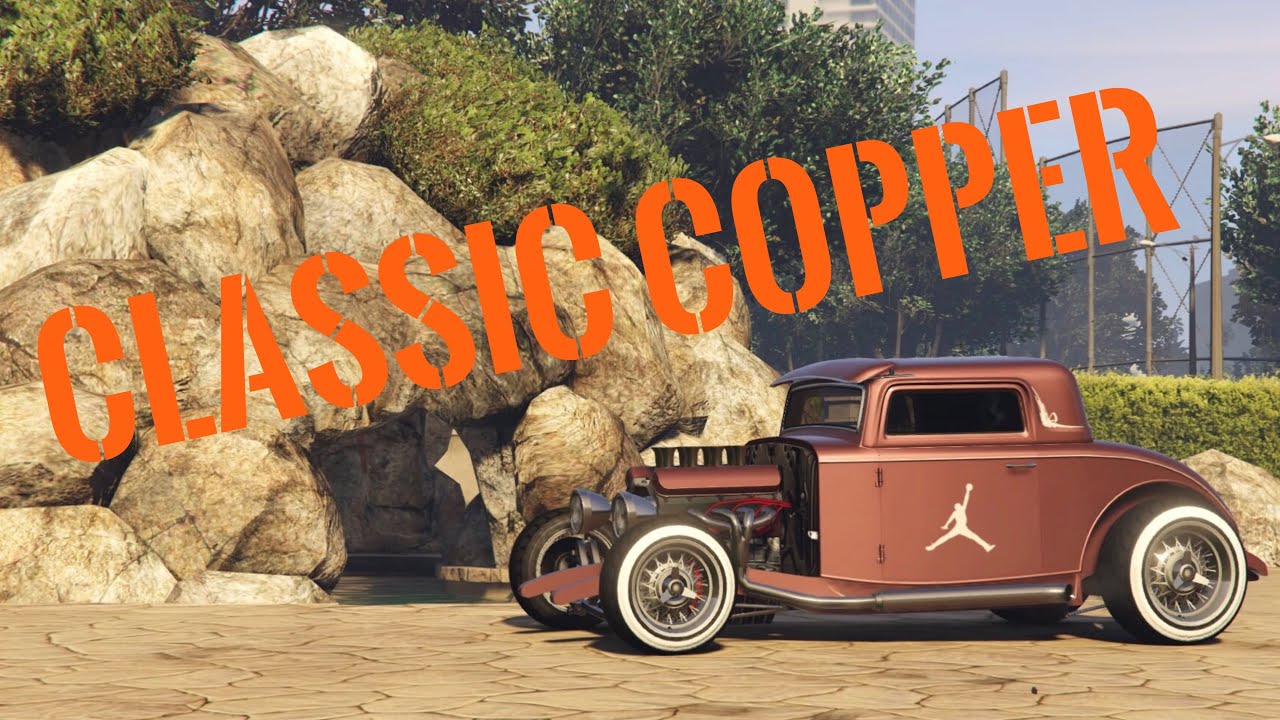 Gta 5 Online - Classic Copper (Modded Crew Color) - YouTube