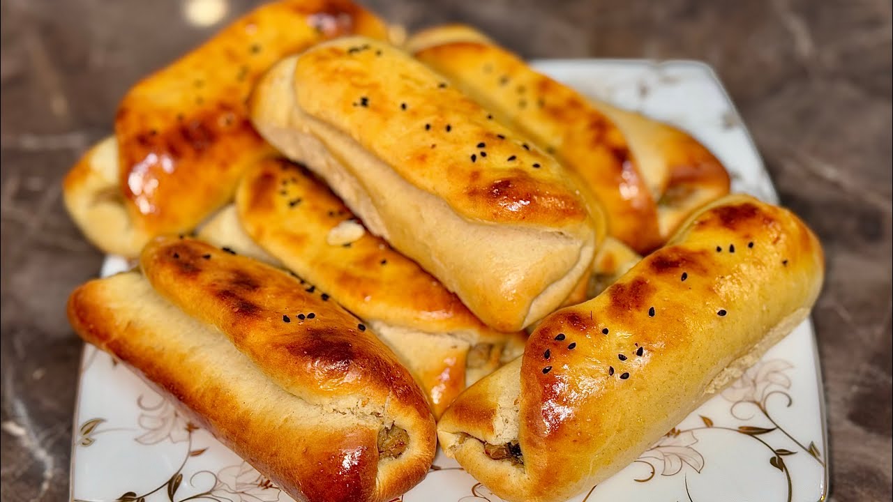 Bakery style chicken roll! - YouTube
