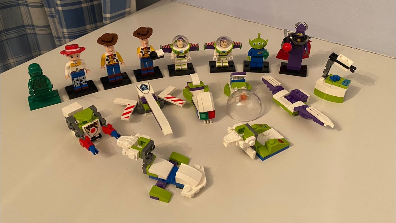 Bootleg Lego Toy Story 4 8 in 1 Minifigures and Space Builds sets from ...