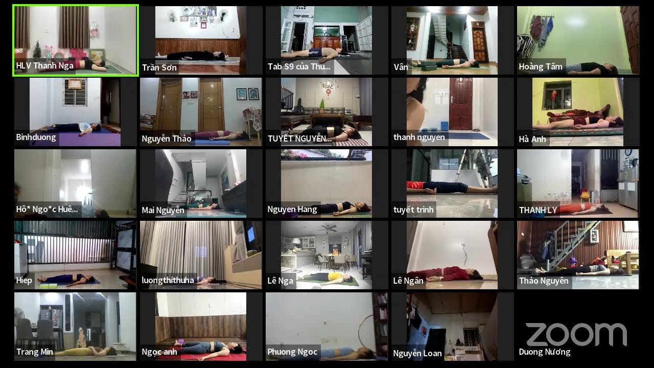 Yoga Trực Tuyến |5h00 Ngày 04/12/2024 | Yoga Trị Liệu Cột Sống Thắt Lưng | HLV Thanh Nga - YouTube