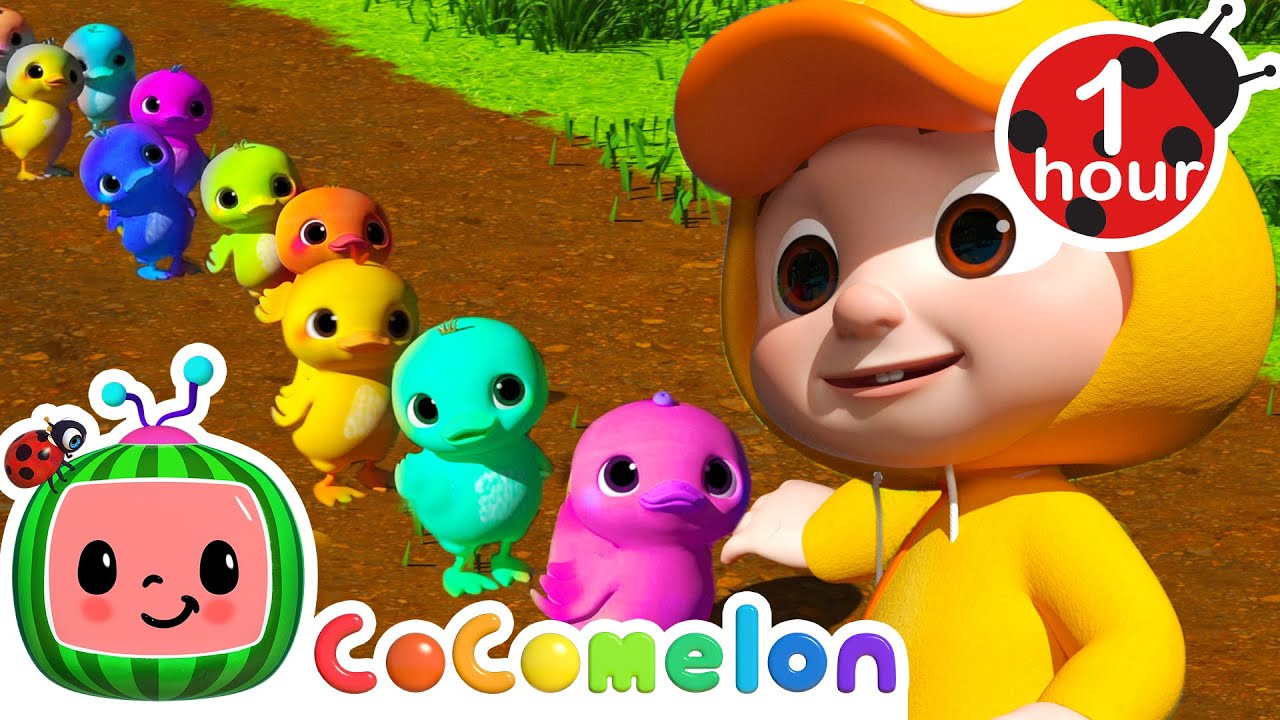 Ten Little Duckies | Animal Time | CoComelon Nursery Rhymes & Kids ...