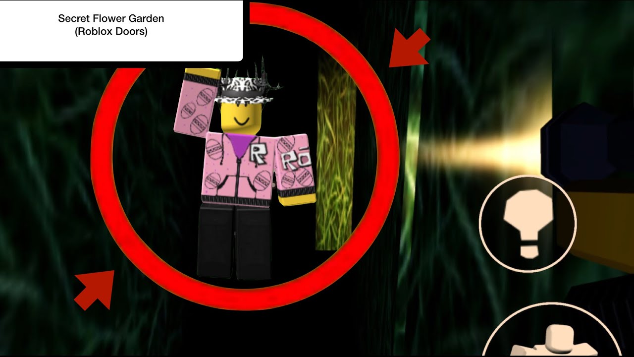 Finding The Secret Flower Garden In Roblox Doors!!!?.. (F.t @itsali6907 ...