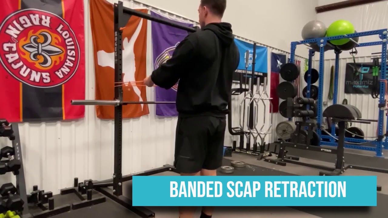 Banded Scap Retraction - YouTube