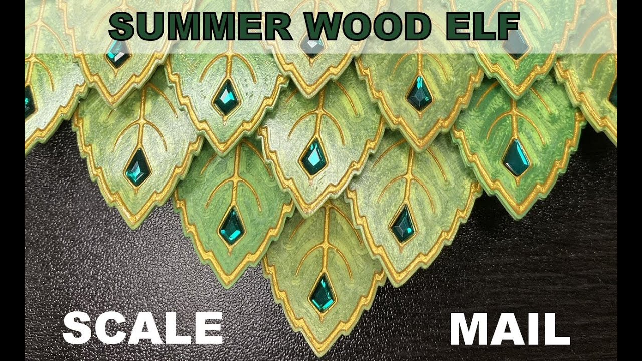 Summer Wood Elf Scale Mail - YouTube
