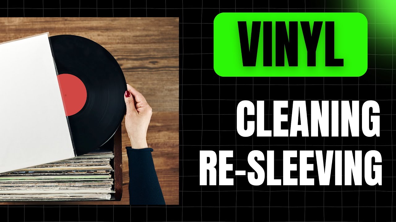 How to Clean and Re-sleeve Vinyl Records - YouTube