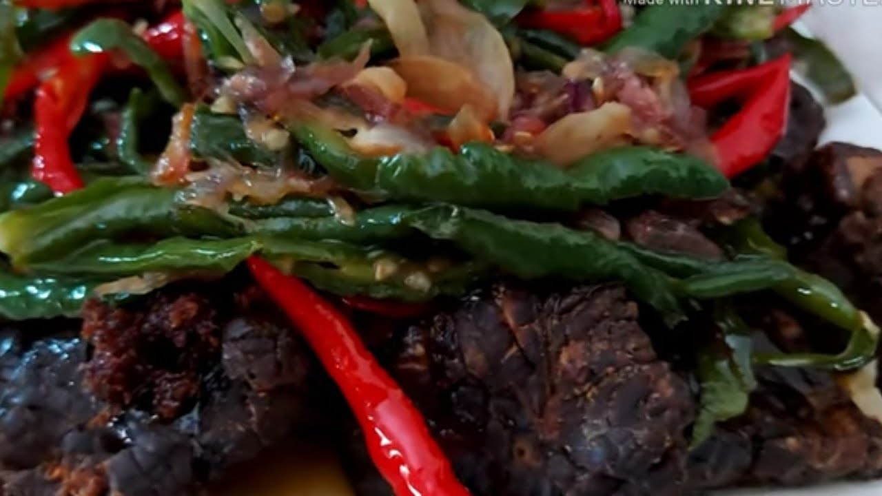 INDONESIAN FOOD IN PADANG|| PARU GORENG IRISAN CABE KRITING#MASAKAN ...
