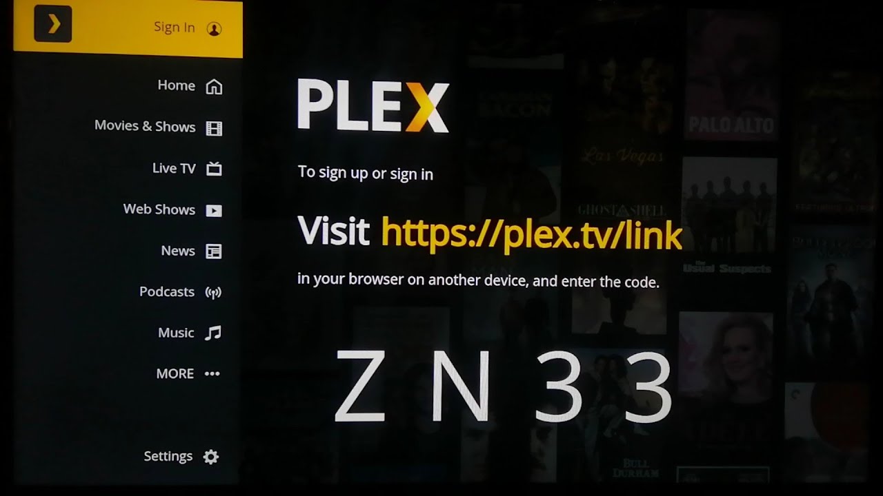 How To Automatically Sign In To Plex TV On Smart TV With Plex TV Link How To Automatically Sign In To Plex TV On Smart TV With Plex TV Link