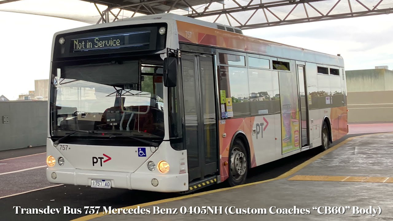 Transdev Bus 757 Mercades Benz 0405NH (Custom Coaches "CB60" Body ...
