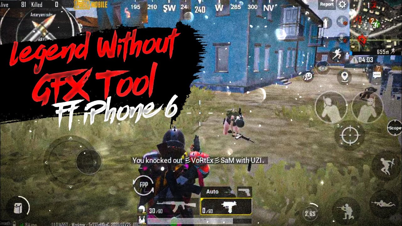 LEGEND⚡ WITHOUT GFX TOOL // Ft. IPHONE 6 // SPRAYGOD #iphone12pro # ...