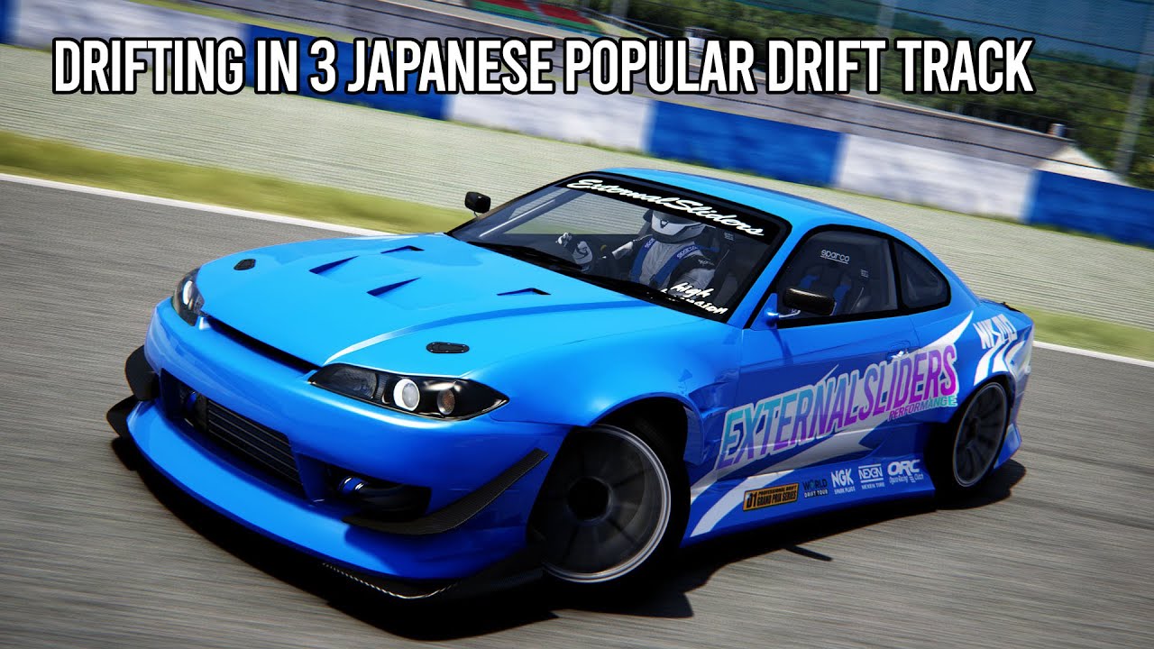 Assetto Corsa - Drifting in the 3 top drifting track in Japan - YouTube