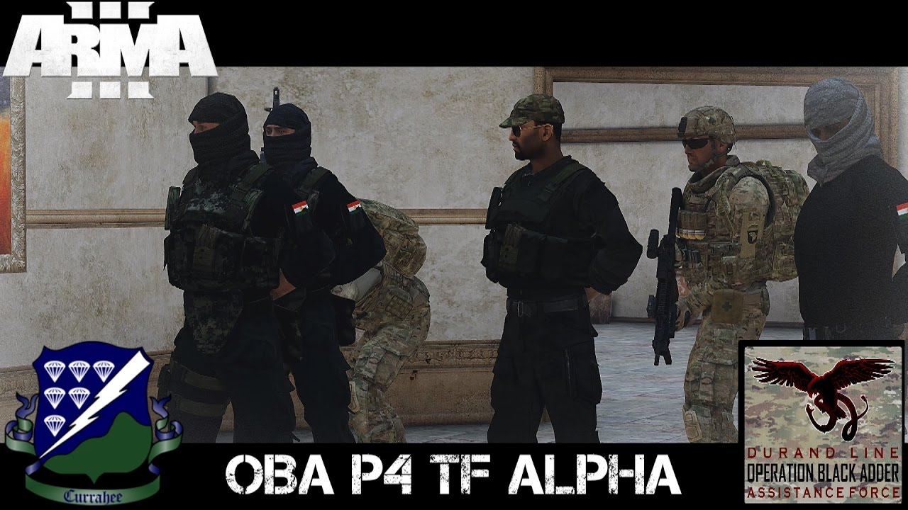 Op Black Adder Phase 4 - TF Alpha - ArmA 3 Large Scale Co-op Gameplay ...