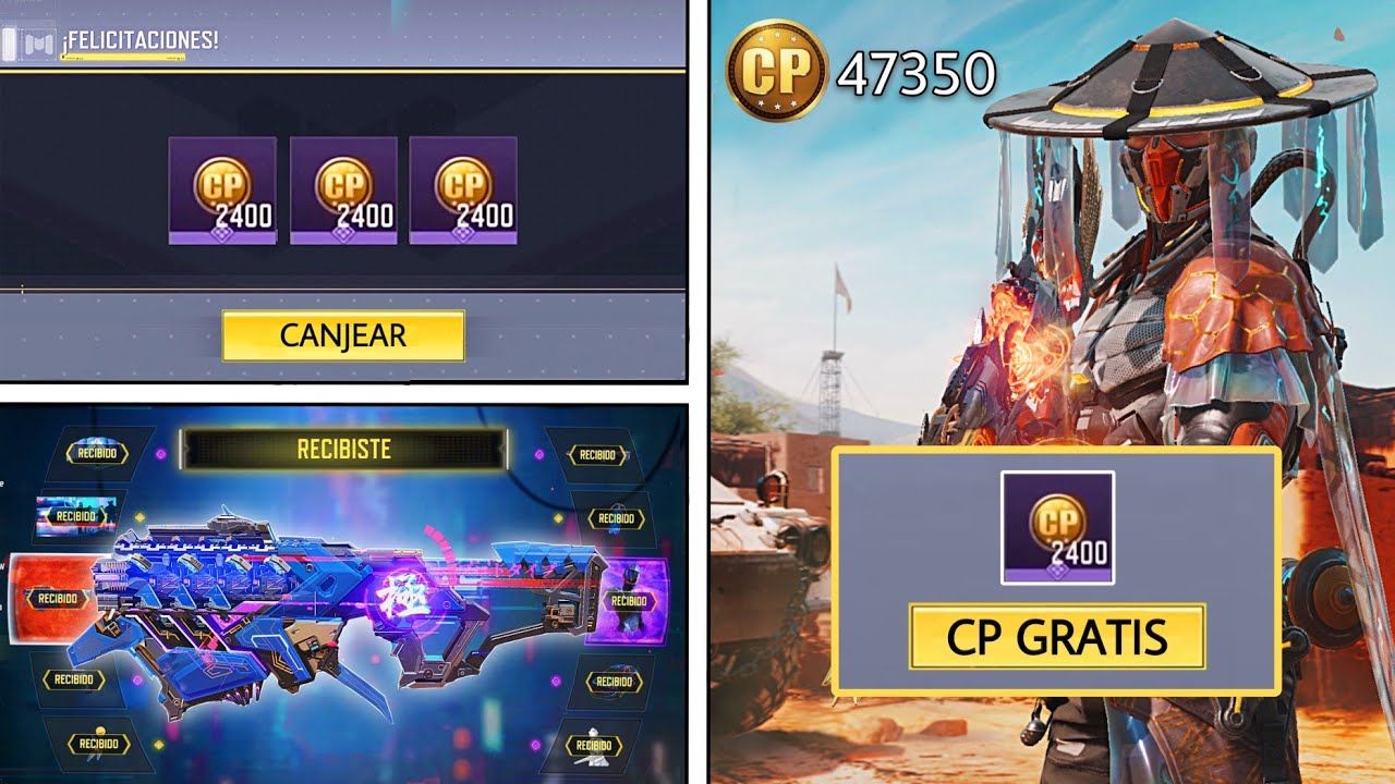 5 FORMAS DE TENER COD POINTS GRATIS EN CALL OF DUTY MOBILE - YouTube