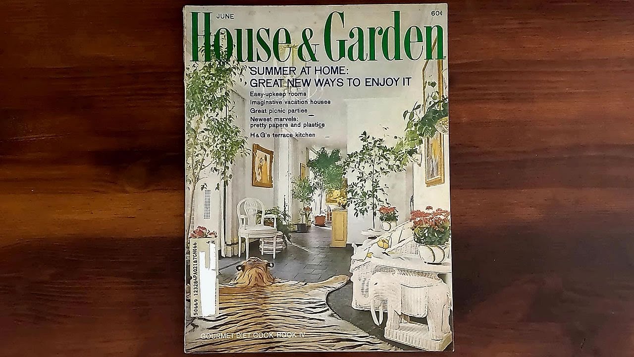 House & Garden June 1967 Summer at Home; Picnic Parties | ASMR Magazine ...